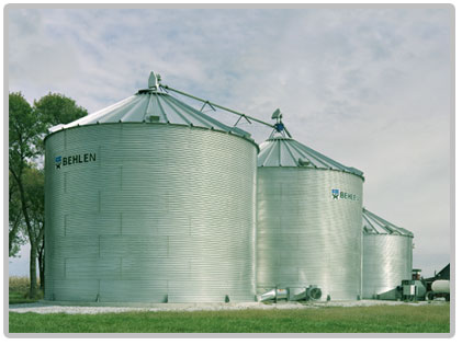 Behlen Grain Bin Systems | Nebraska Grain Bin Systems, Columbus | Hoppe ...